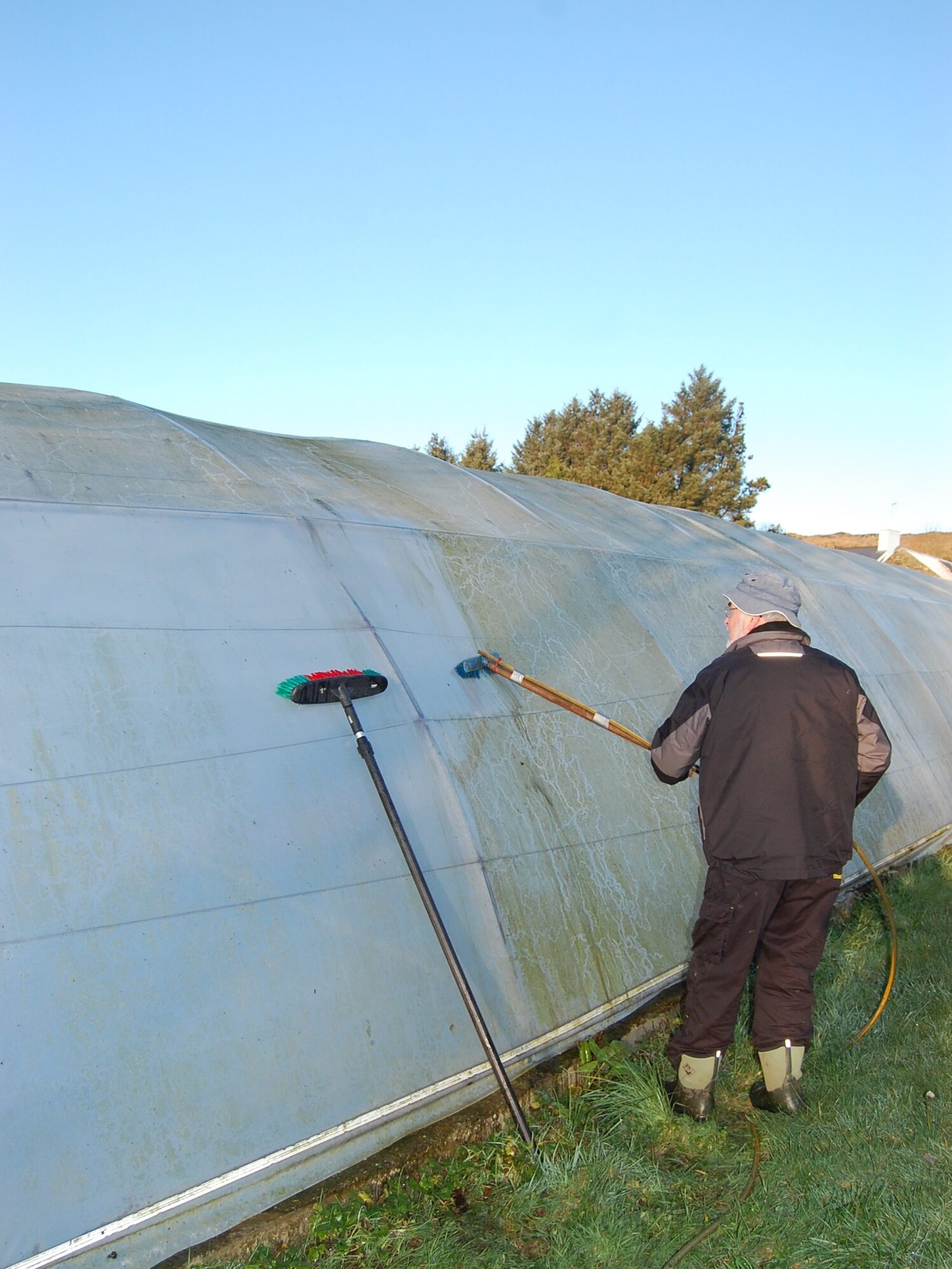 Cleaning Your Polytunnel | Fruit Hill Farm Blog